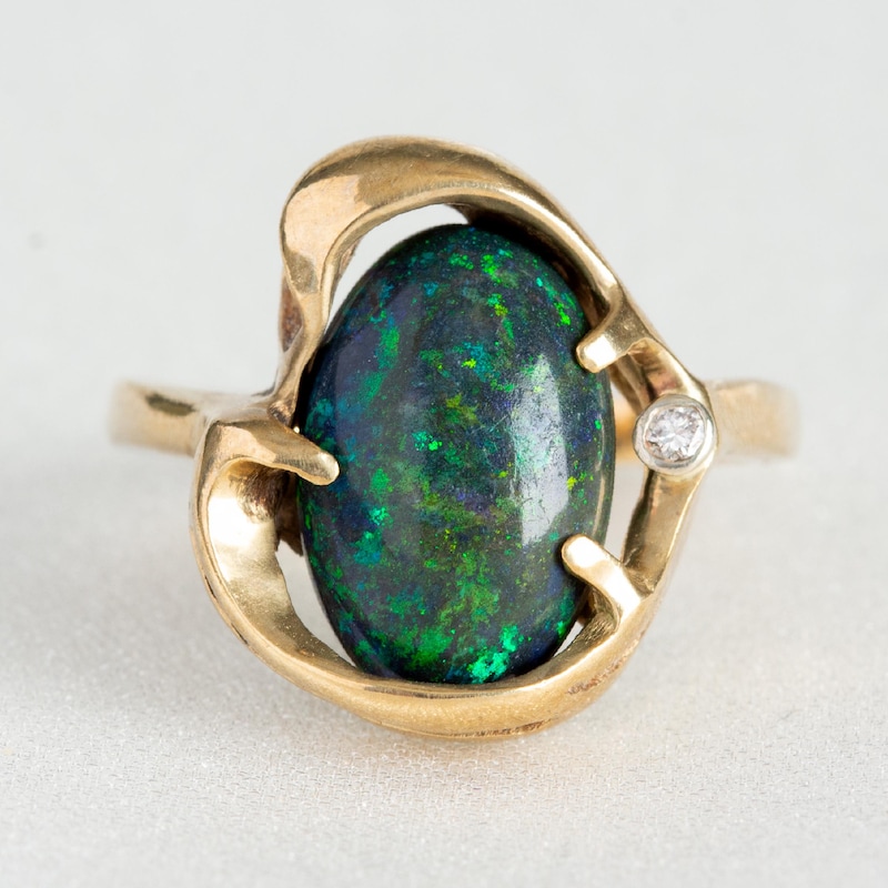 Organic Ring Gold 9ct - Etsy