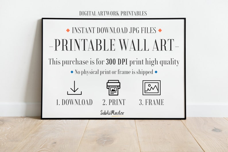 PRINTABLE Mid Century Modern Prints, Colorful Abstract Shapes Geometric ...
