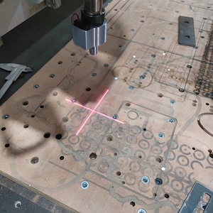 Cnc Laser Guide Crosshair - Etsy