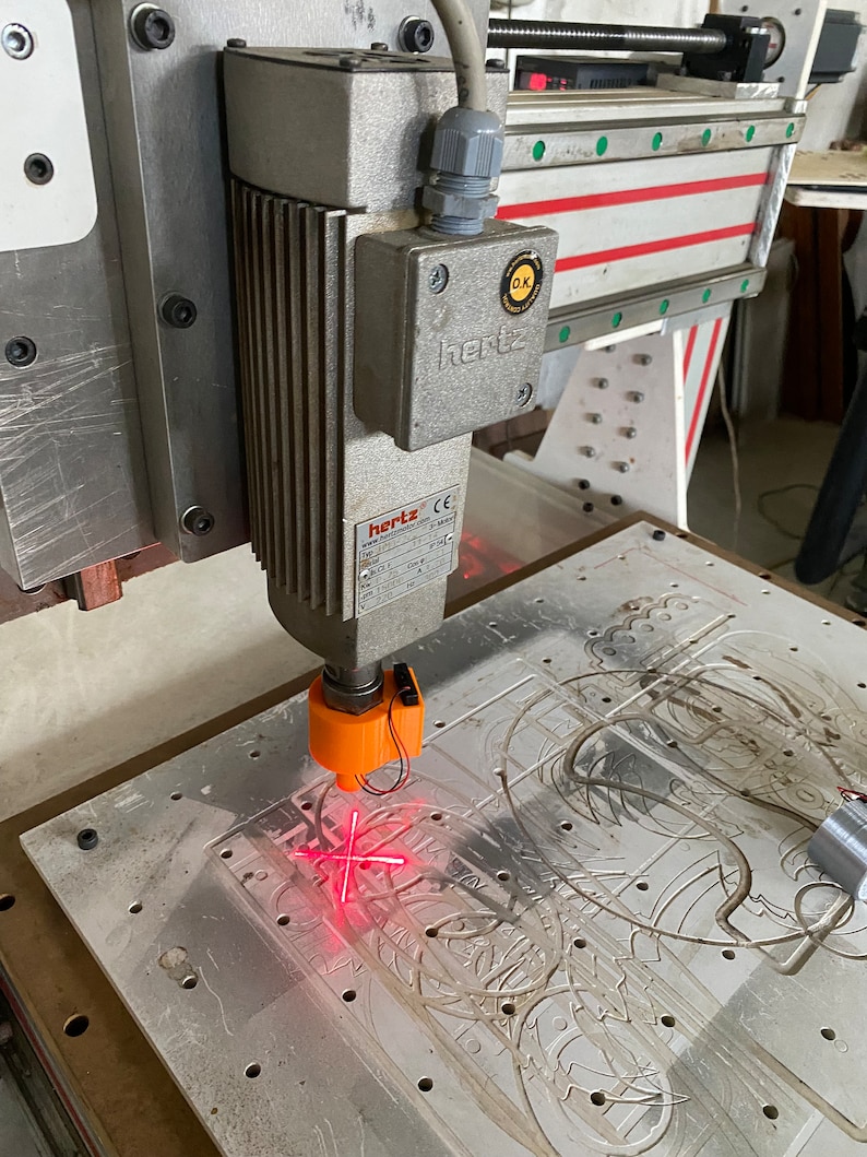 Cnc Laser Guide Crosshair - Etsy