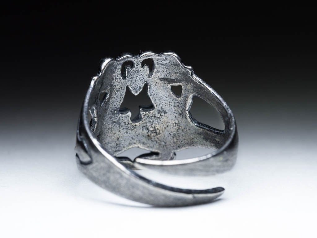 Two Ethnic Tribal Wolves Ring. Medieval Style Byzantium - Etsy