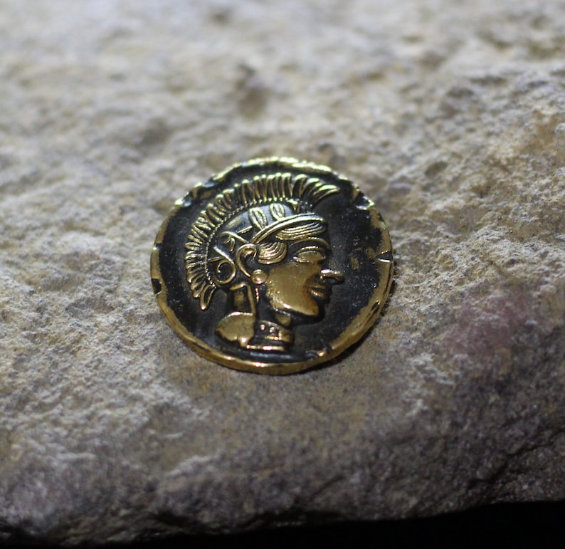 Old-style Tetradrachm Coin of Athens. Athenian Owl Design Coin. REPLICA ...