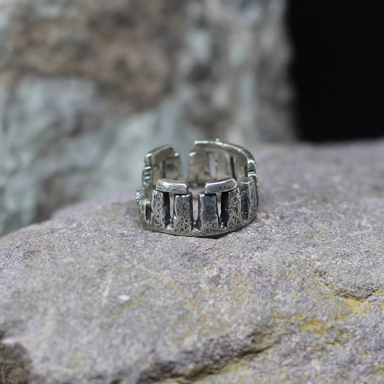 Neolithic Stonehenge Miniature Jewelry Ring. Druid - Etsy