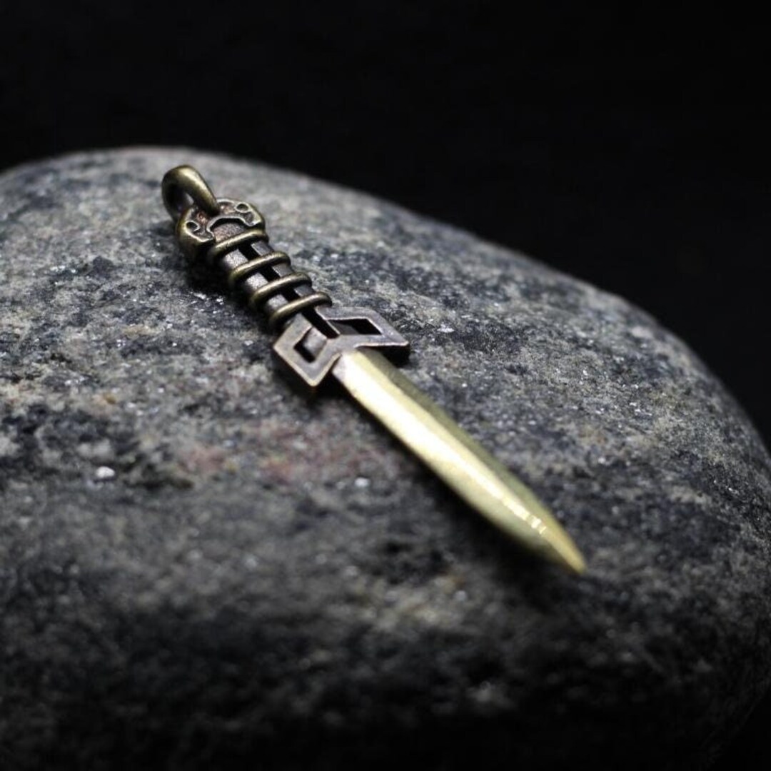 Stylized Scythian Akinak Sword Jewelry Pendant. Ancient World Scythians ...
