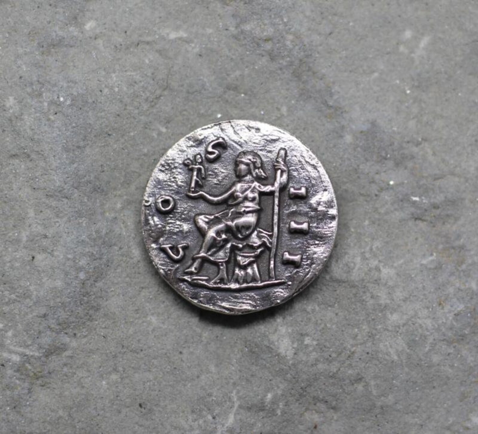 Marcus Aurelius Denarius Replica Coin. Roman Empire Coin. Stoicism ...