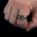 Inquisition Rosette War Scull Hammer Jewelry Ring. Sci Fi Space ...