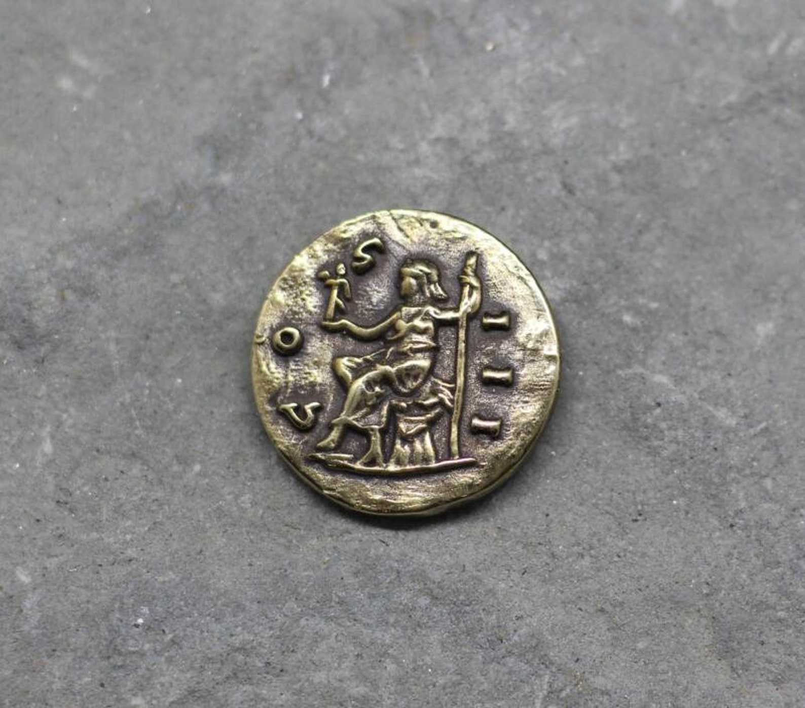 Marcus Aurelius Denarius Replica Coin. Roman Empire Coin. Stoicism ...