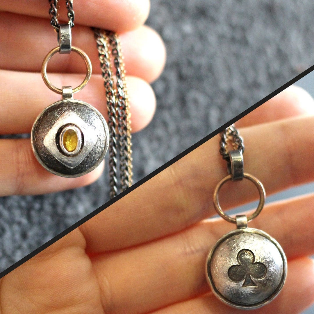 Spherical Poker Kinematics Ball Jewelry Pendant. Any Stone! Cardplay ...