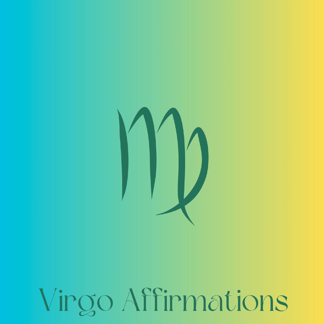 Virgo Affirmation Cards Printable Digital Download. Zodiac. Astrology ...