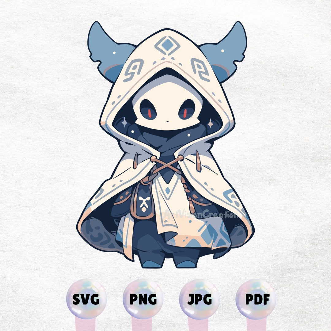 Kawaii Magical Demon - Enchanting Character Illustration - Instant ...