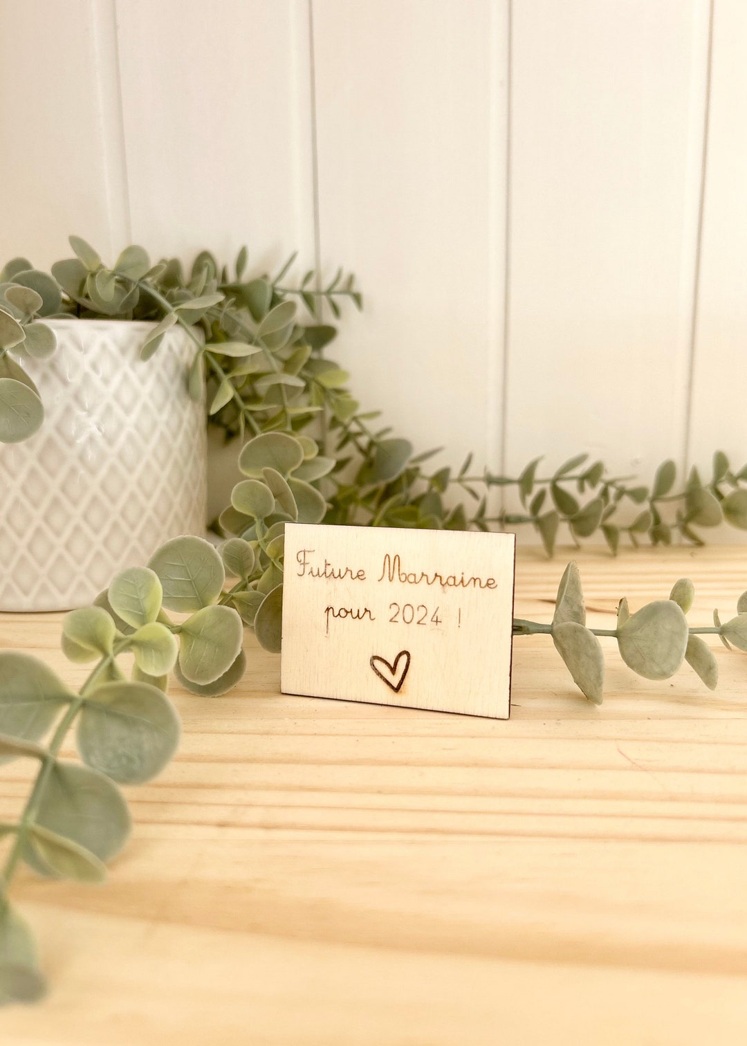 Magnet Future Godmother 2024 Heart Model - Etsy