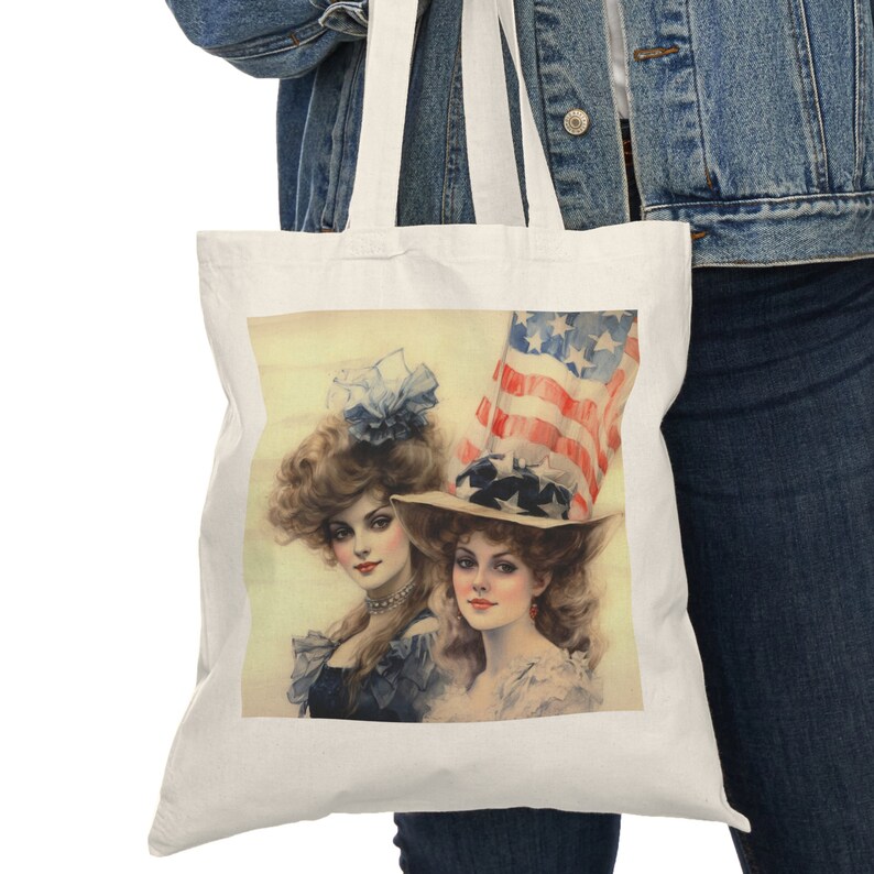 4th of July Gibson Girl Style 16 JPG Images Patriotic Girls Dressed to ...