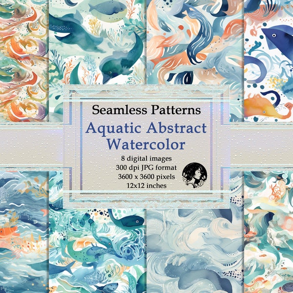 Aquatic Patterns - Etsy