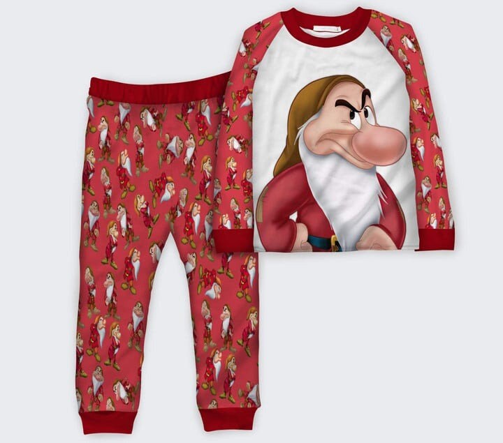 Grumpy Pajamas Set, Christmas Grumpy Pajamas, Cartoon Disney Shirt sold ...