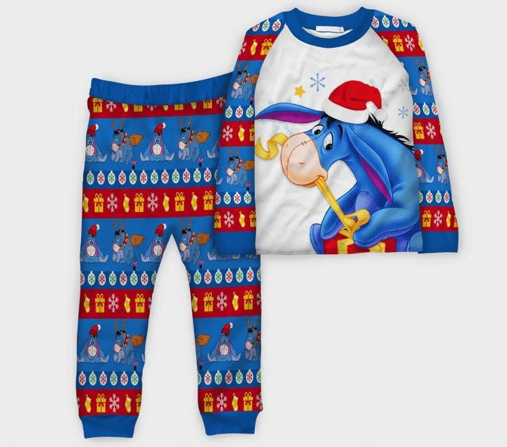 Eeyore Pajamas, Winnie The Pooh Holiday Pajamas Set sold by Ki-Adi ...