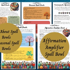 Spell Jars & Bowls Grimoire: 50 Page Ebook (PDF) - Etsy