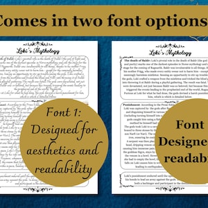Loki Grimoire Printable, A Guide to Working With the Norse God of ...