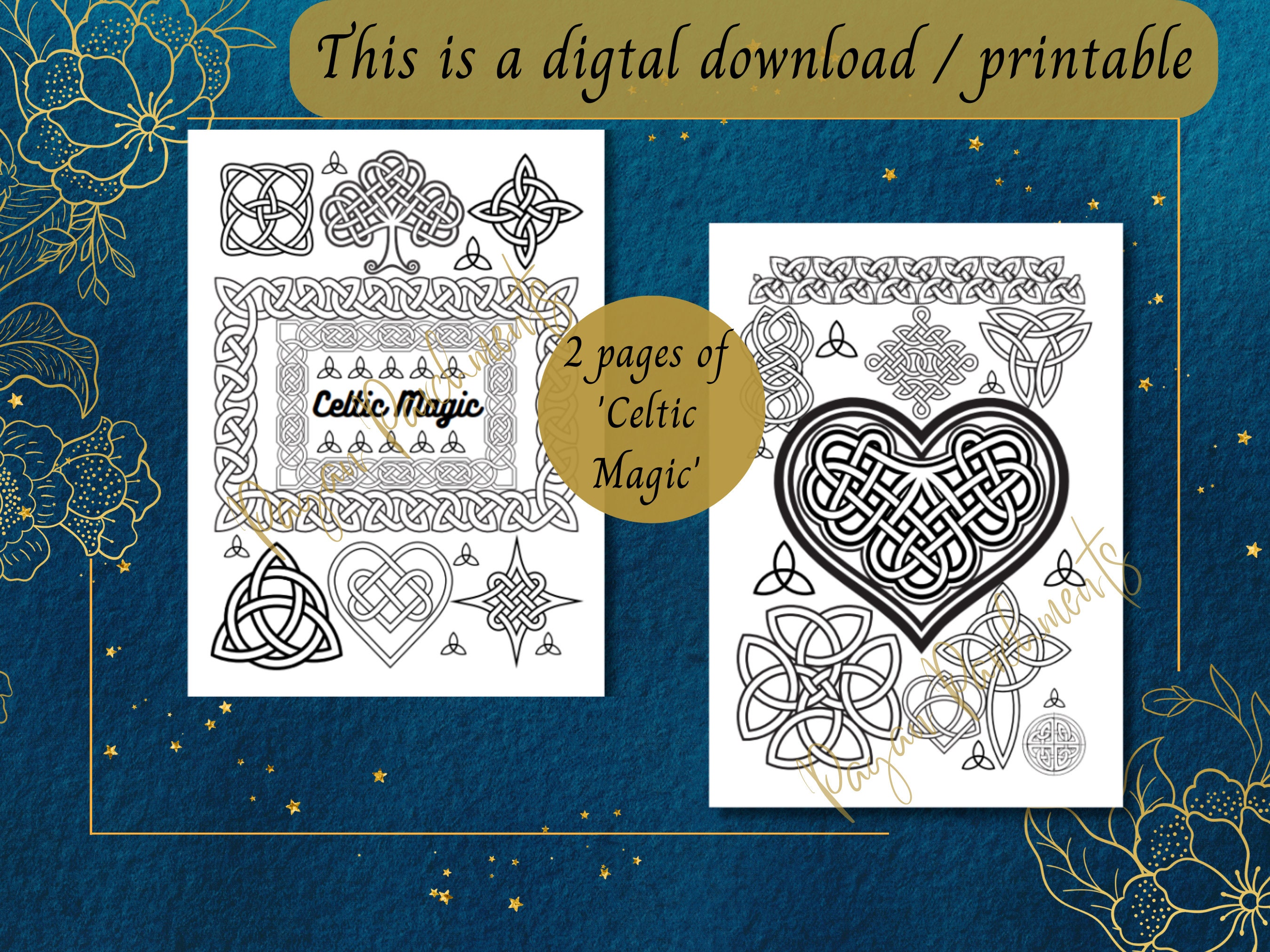Printable Witchy Colouring Pages Witch Coloring PDF Simple - Etsy UK
