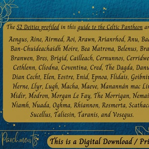 Celtic Deities Grimoire Pages: Celtic Pagan Overview of Gods and ...