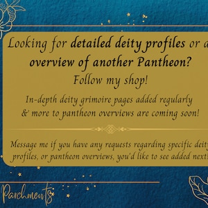 Egyptian Deities Grimoire Pages, Printable Guide to Ancient Egyptian Gods & Goddesses, Kemetic ...