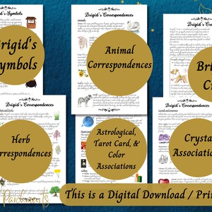 Brigid Grimoire: Celtic Goddess Guide, Book of Shadows (PDF) - Etsy