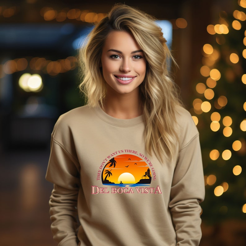 Del Boca Vista Sweatshirt, Seinfeld Sweater, Unisex Nublend® Crewneck ...