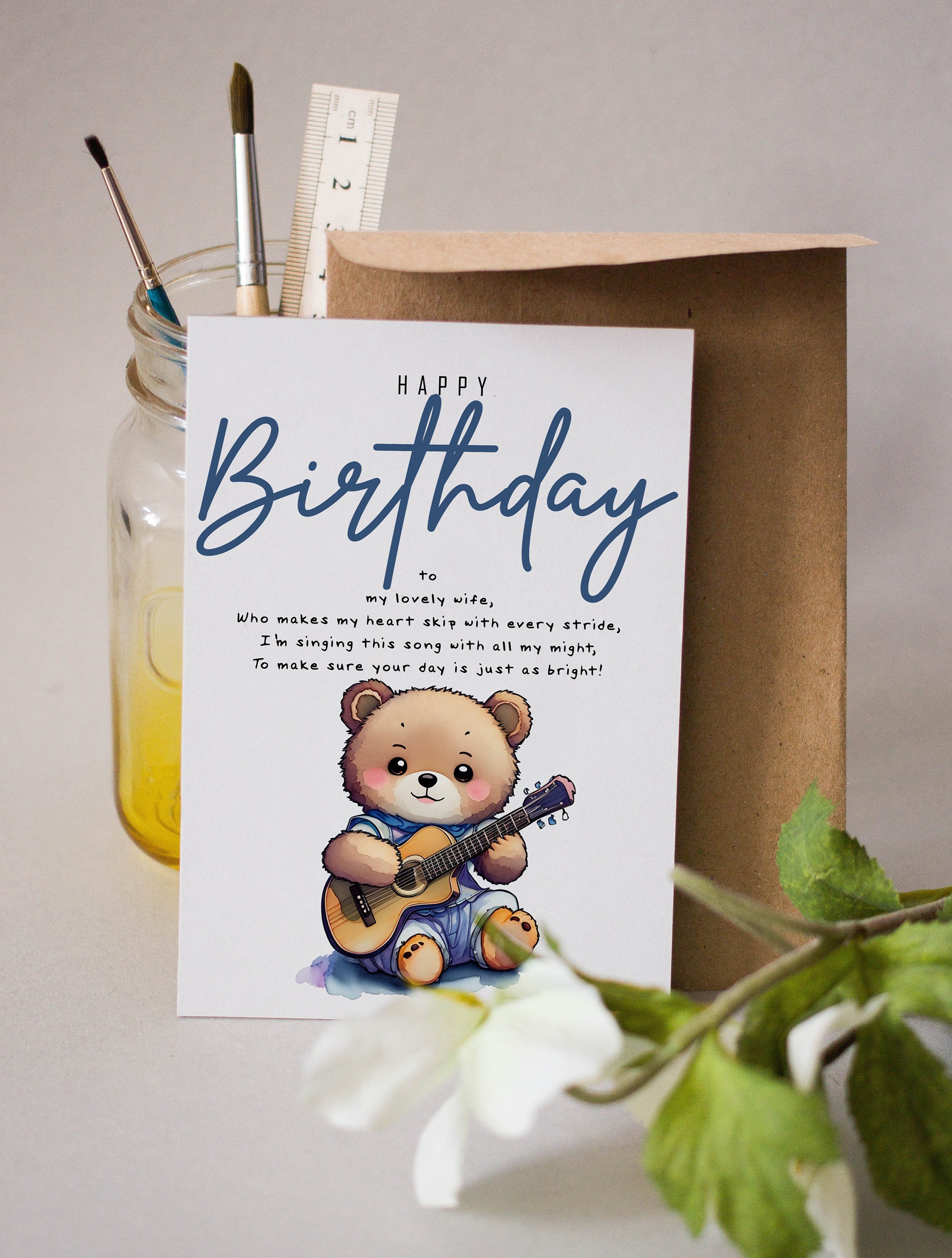 Instant Download Birthday Card #6 , Digital Download, Printable ...