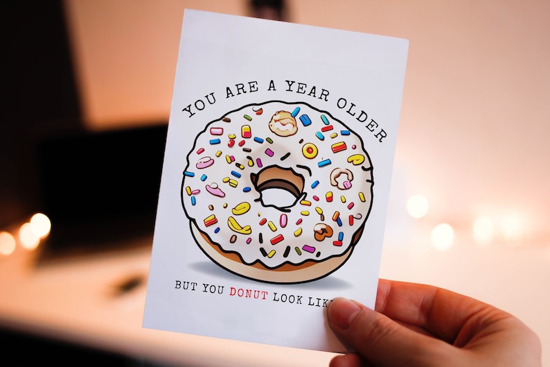 Printable Birthday Card, Funny Printable Birthday Card, Downloadable ...