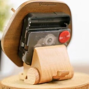 Handmade Lion Desk Clock, Wooden Animal Desk Clock, Cute Nursery ...