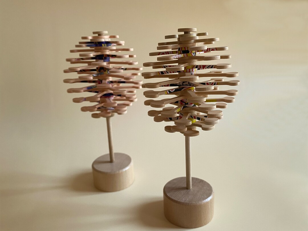 Fibonacci Spiral Tree Chinese Opera Mask,3d Chinese Art Toys,cube ...