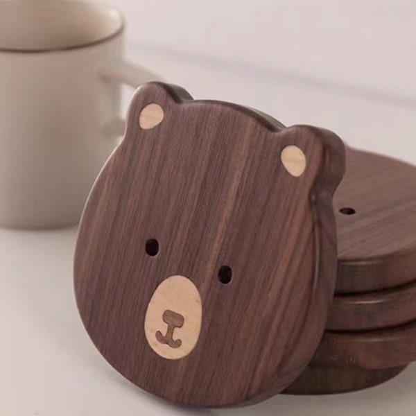 Bear Coasters - Etsy