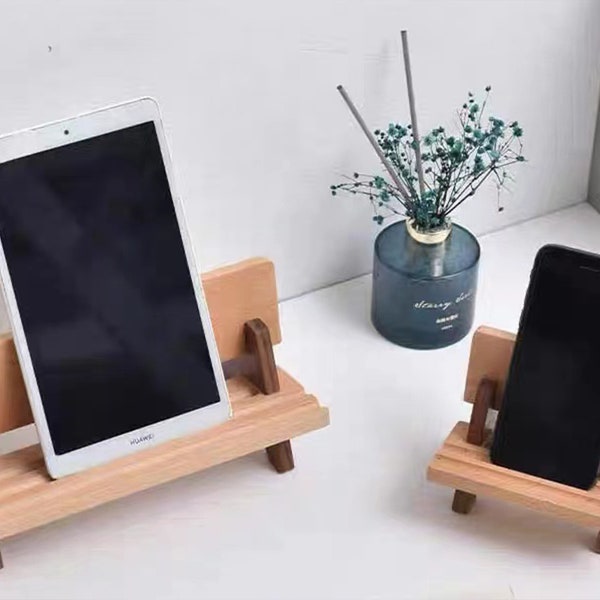 Wooden iPad Stand - Etsy