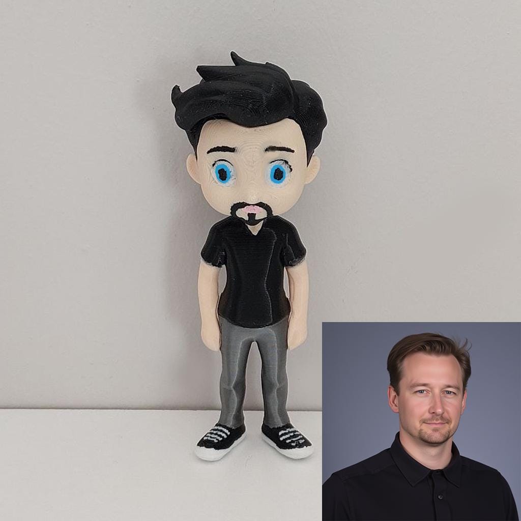 Custom Action Figure, 3D Printed Figure, Bobbleheads, Custom Statue ...