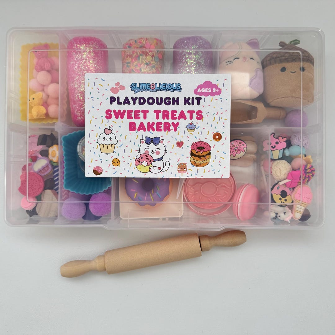 Sweet Treats Bakery Playdough Kit - Etsy