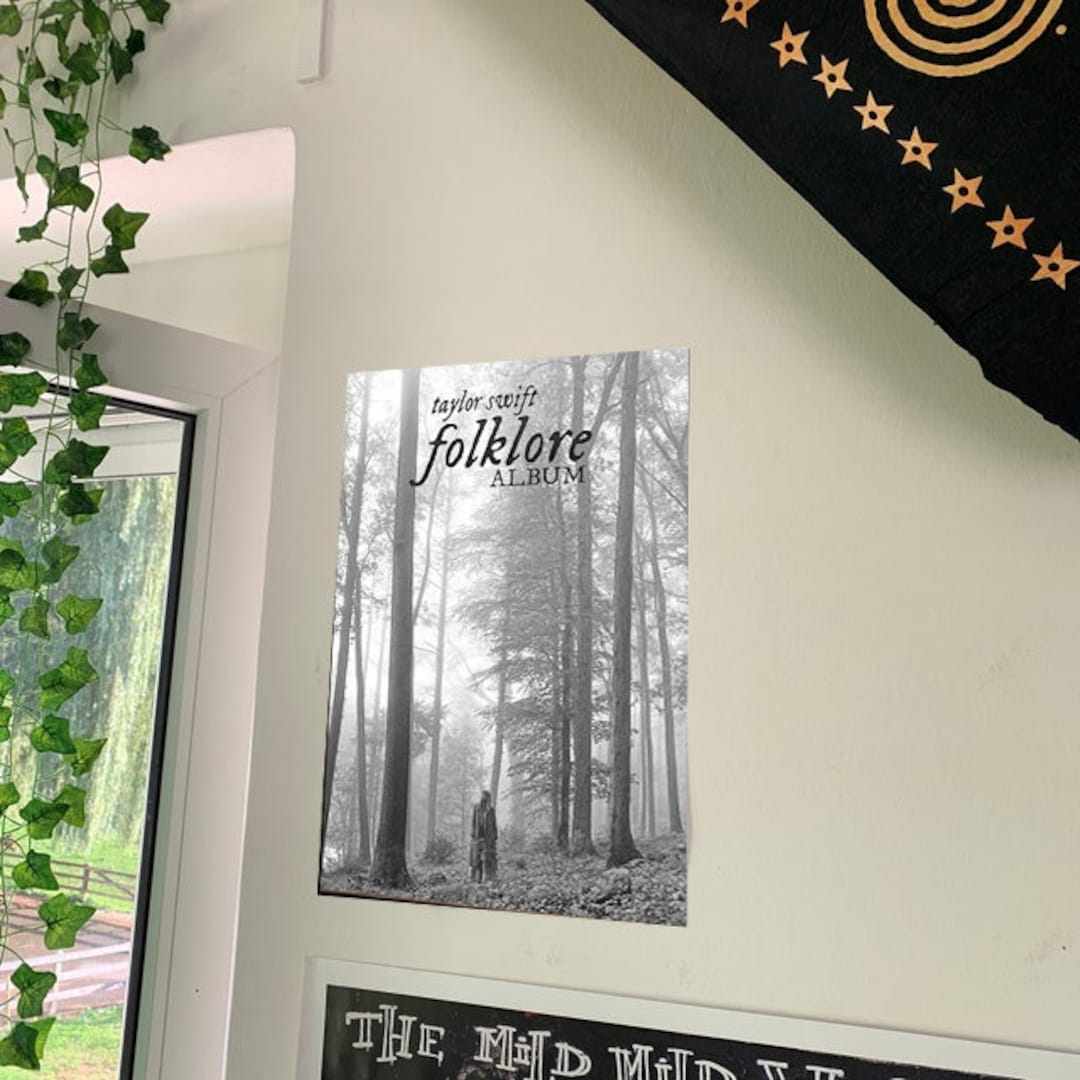 Taylor Swift Folklore Posters - Etsy