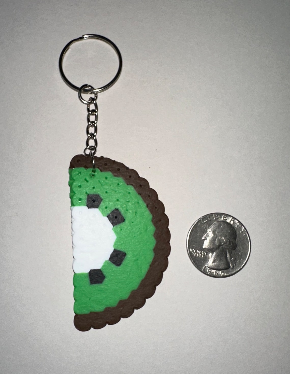 Fruit Perler Bead Keychain - Etsy