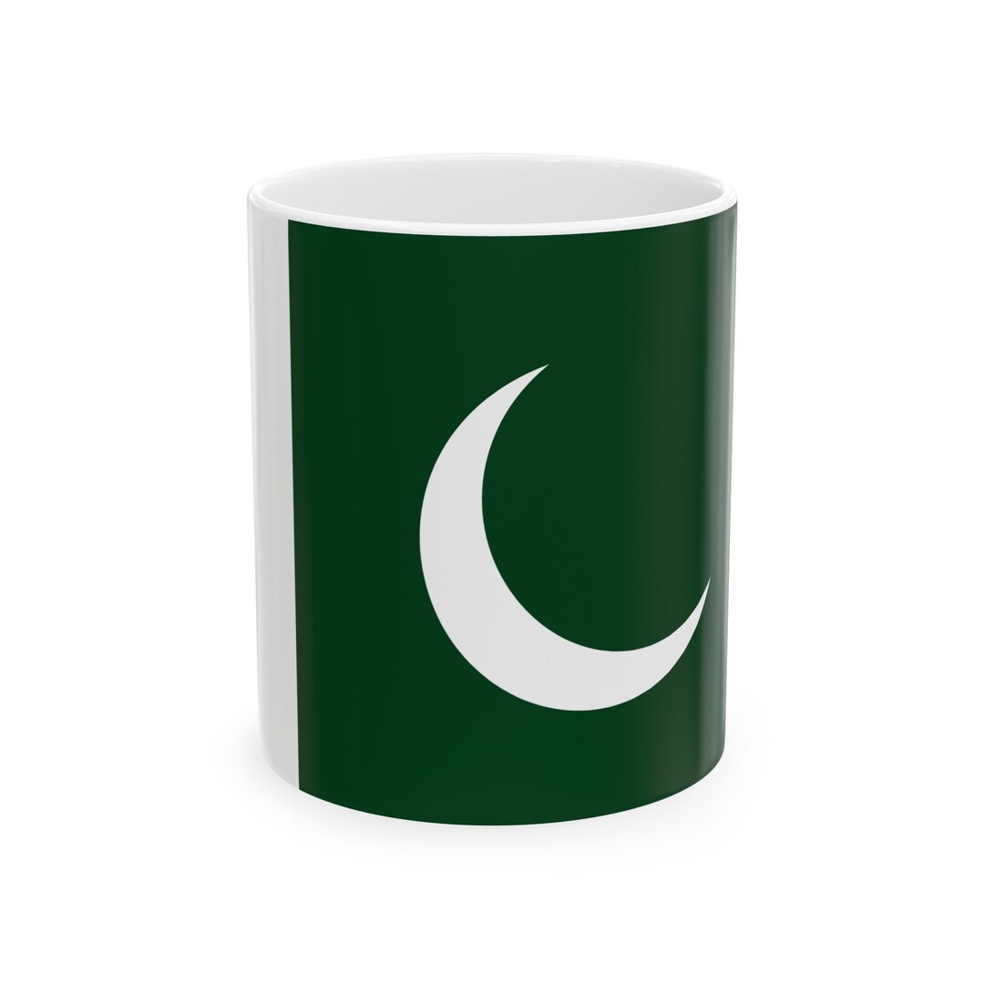 Pakistan Flag Mug Pakistani Pride Ceramic Coffee Cup Perfect Gift Idea ...