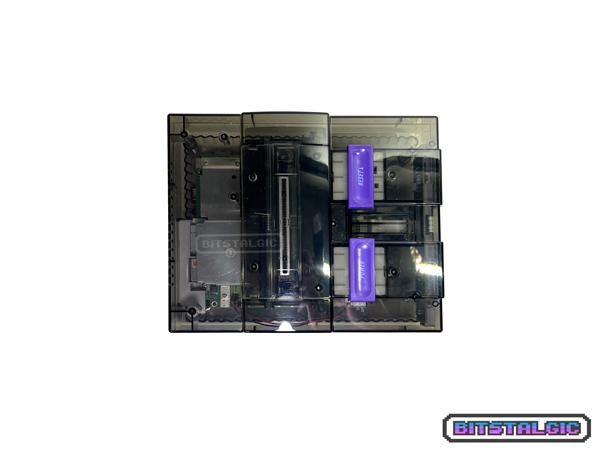 Custom Super Nintendo SNES Console Charcoal - Etsy