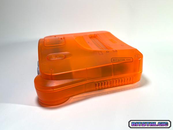 Custom Nintendo 64 N64 Console Clear Orange W/controller - Etsy