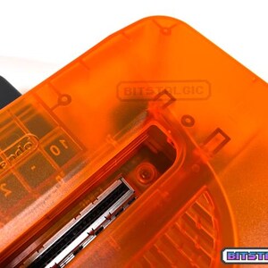 Custom Nintendo 64 N64 Console Clear Orange W/controller - Etsy