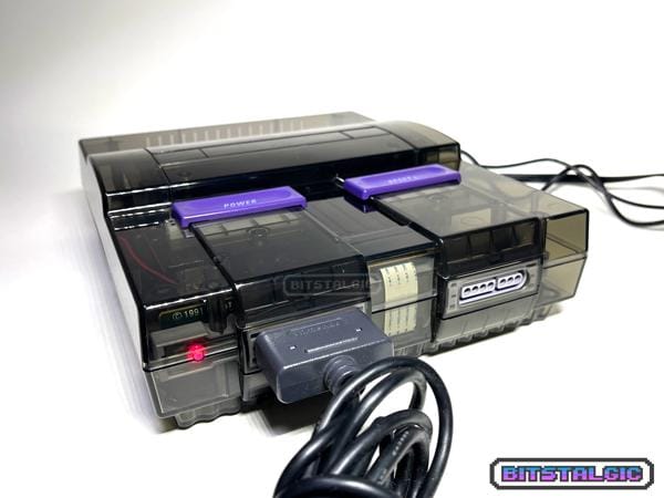 Custom Super Nintendo SNES Console Charcoal - Etsy