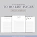 Minimalist to Do List, Printable to Do List,productivity, Tasks, List ...