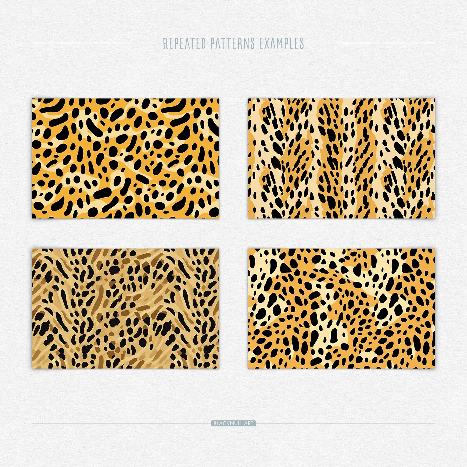 Animal Skin Print Digital Paper, Animals Seamless Patterns, Cheetah ...