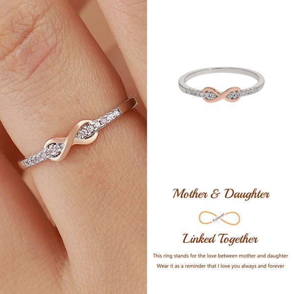 Mother And Daughter Forever Linked Together Etsy