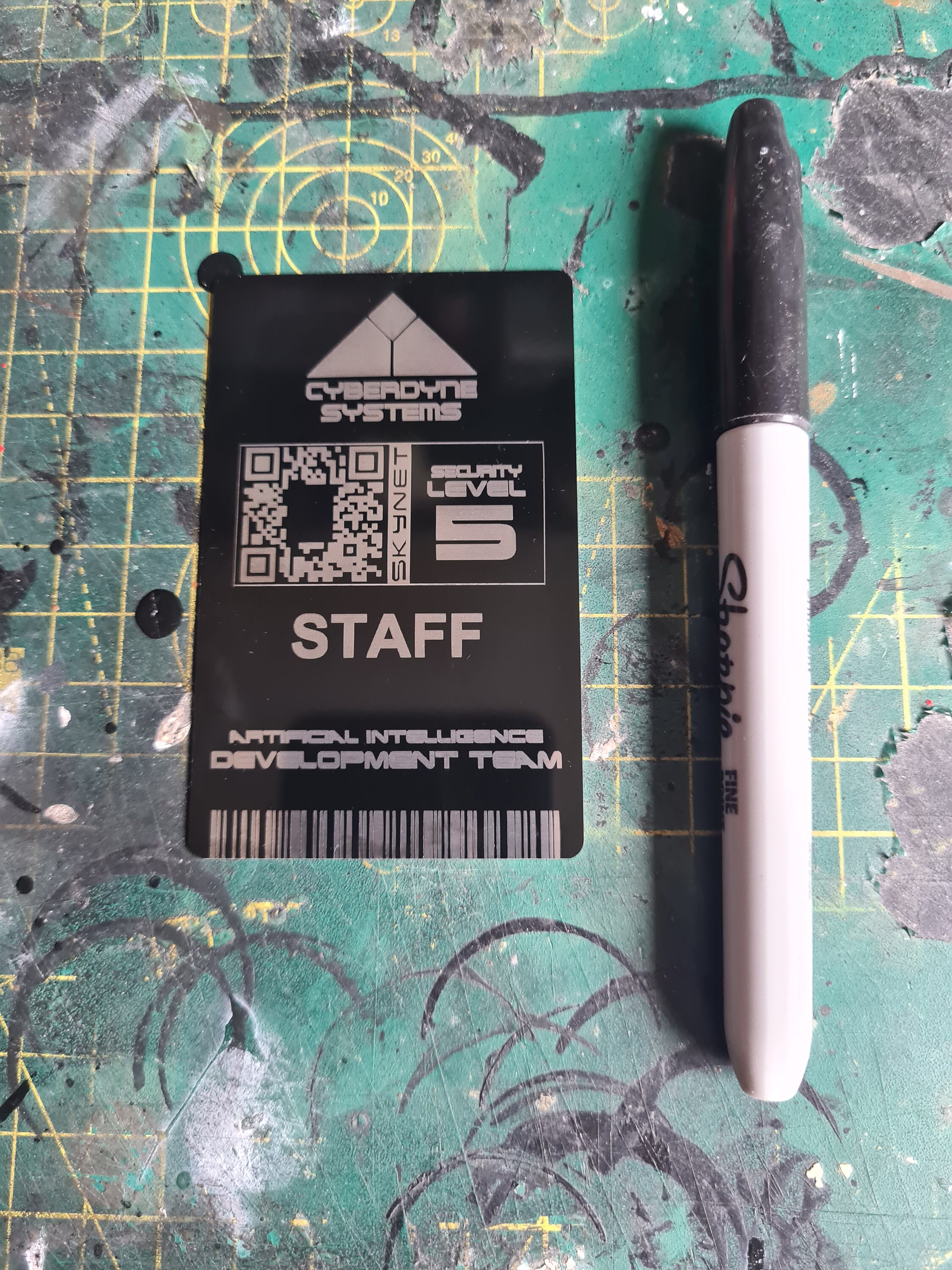 Neural Net and ID Card - Etsy