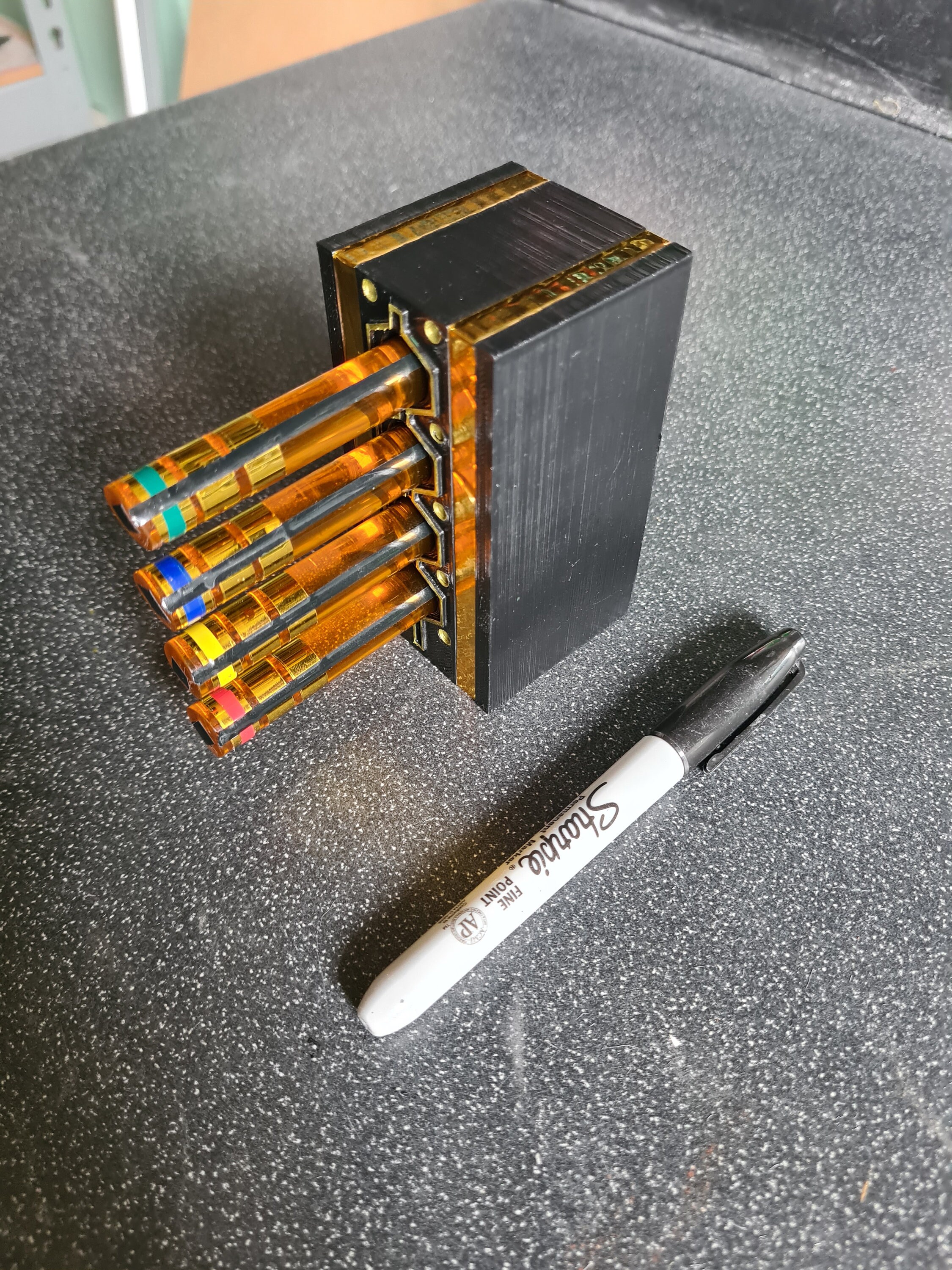 Isolinear Rods Set of 4 With Stand - Etsy