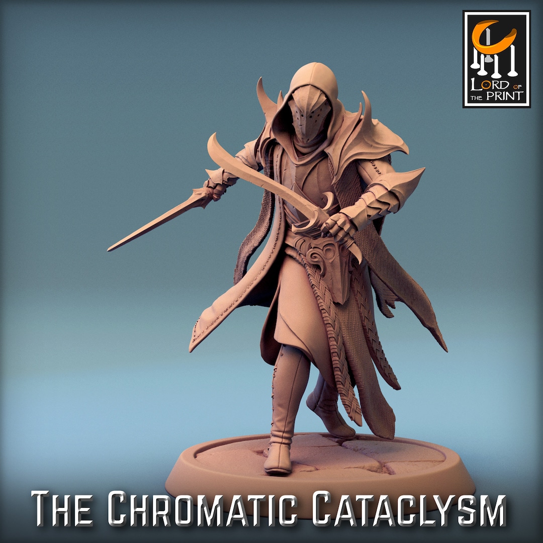 Tiamat Cultist Dagger Attack | DND| TTRPG| Premium Quality ECO Resin ...