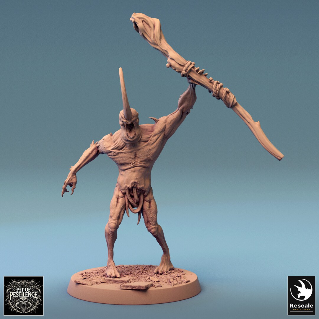 Putrid Servant Stance Scepter | DND| TTRPG| Premium Quality ECO Resin ...