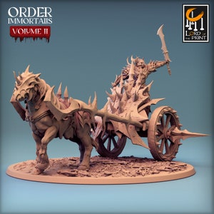 Tormentor Chariot Walking | DND| TTRPG| Premium Quality ECO Resin | by ...