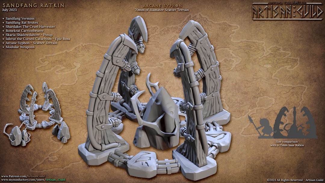 Arcane Siphon | DND| TTRPG| Premium Quality ECO Resin | by Artisan ...